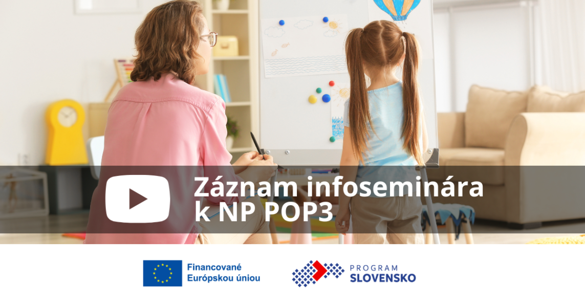 Záznam online informačného seminára približuje implementačný manuál NP ...
